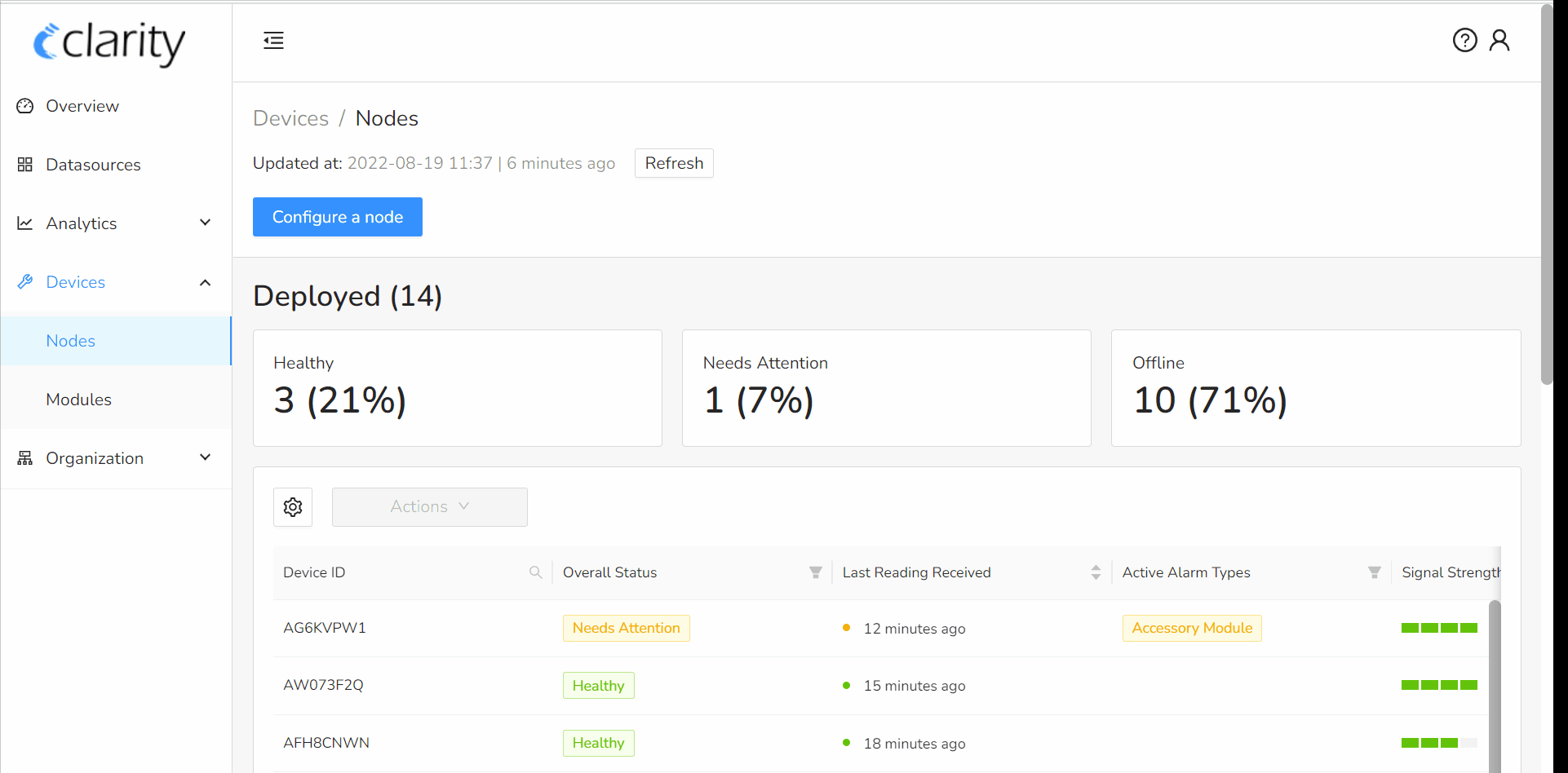 Deploying your Clarity Node-S (cellular) devices
