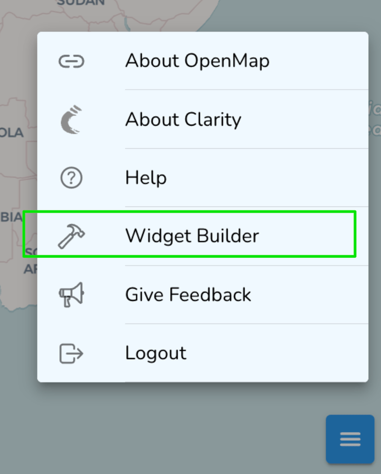 Sharing live air quality data on your website by embedding OpenMap widgets