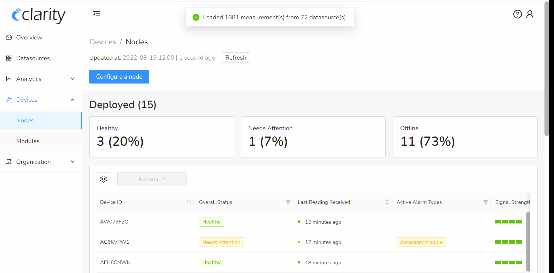 Deploying your Clarity Multi-Gas Module